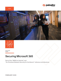 Securing Microsoft 365: Solution Guide - Palo Alto Networks